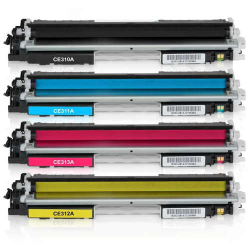 Комплект картриджей GalaPrint GP-HP126A для Canon 729, HP 126A, HP 130A, 1200 стр, многоцветный