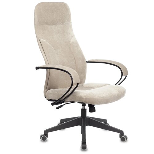 Компьютерное кресло Бюрократ CH-608 для руководителя, обивка: текстиль, цвет: песочный