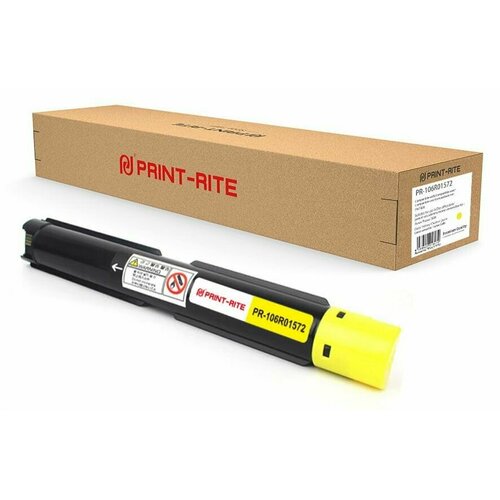 Print-Rite PR-106R01572 картридж лазерный (Xerox 106R01572) желтый 17200 стр