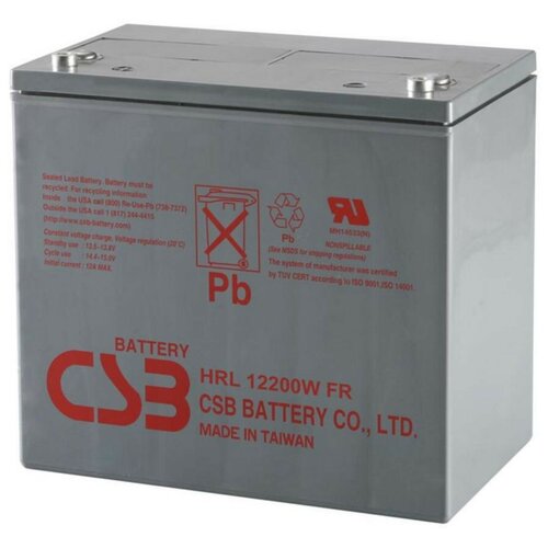 Аккумуляторная батарея CSB HRL 12200W 12В 200 А·ч