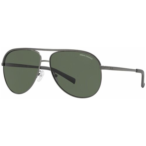 Солнцезащитные очки Armani Exchange, зеленый