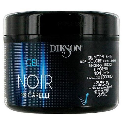 Dikson Гель Noir Gel Per Capelli, черный, 500 мл