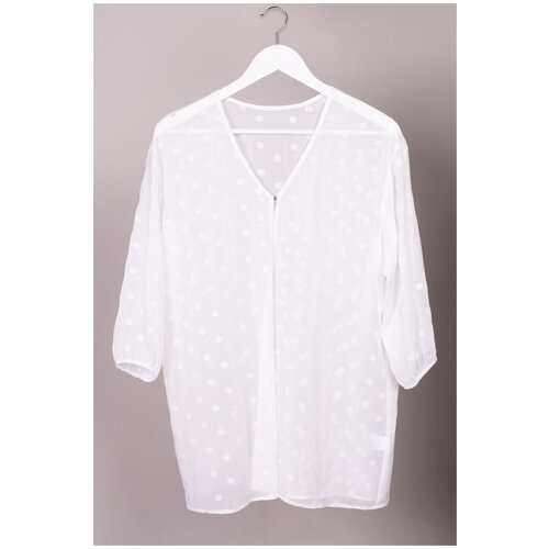 Блуза Mila Bezgerts, размер 98, белый
