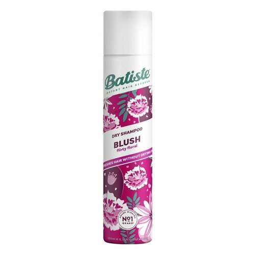 BATISTE BLUSH Flirty Floral Сухой шампунь для волос, 350 мл