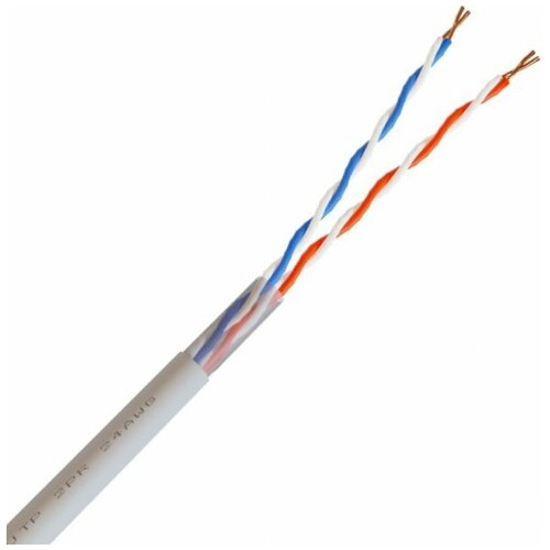 Кабель омедненный NetLink NL-CCA UTP 2PR 24 AWG CAT5 305м внутренний