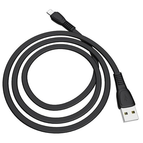 Кабель Hoco X40 Noah charging data cable for Lightning Черный