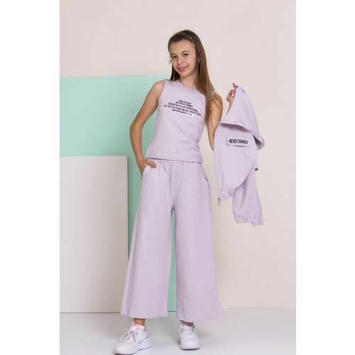 Комплект одежды Smile, размер 122, фиолетовый