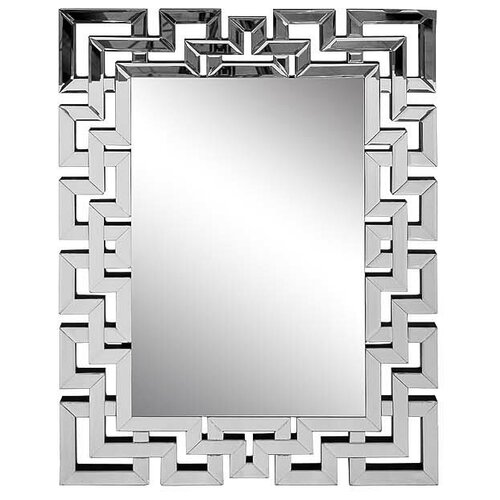 Зеркало Garda Decor прямоугольное "Меандры" 50SX-6616