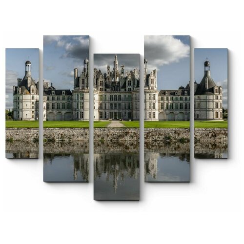 Модульная картина Замок Шамбор во Франции131x106