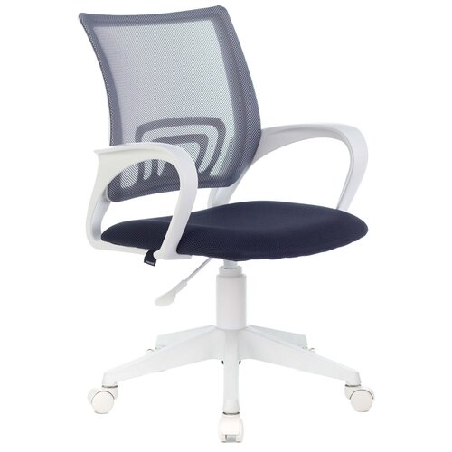 Компьютерное кресло Brabix Fly MG-396 офисное, обивка: сетка/текстиль, цвет: темно-серый