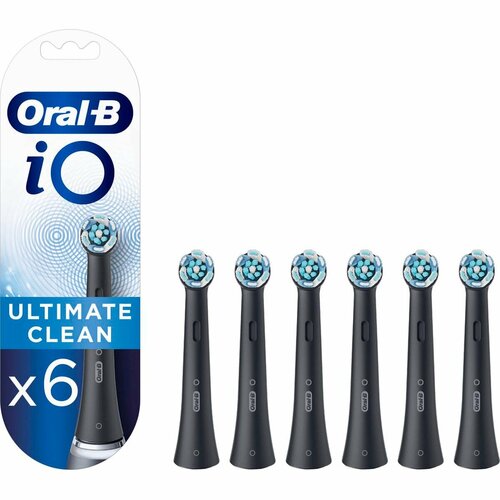 Насадки для зубной щетки Oral-B iO Ultimate Clean 1x6, черный 4210201434771