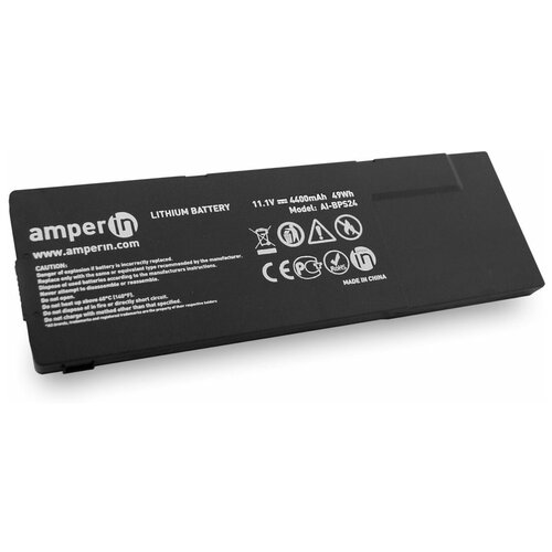 Аккумулятор (АКБ, аккумуляторная батарея) Amperin AI-BPS24 для ноутбука Sony Vaio VPC-SA, 11.1В, 4400мАч