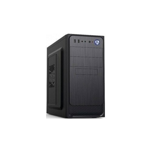 Foxconn Корпус Foxline FZ-053-SX450R " Forza mATX, 450W, 2xUSB2.0, Black, w o FAN, 12 cm fan PSU, power cord"