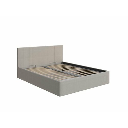 PROxSON Кровать Helix с бельевым ящиком (Ткань: Рогожка Savana Milk (молочный)) 160x200