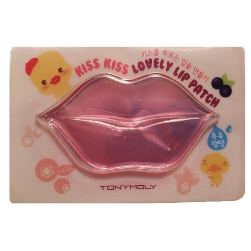 Маска-патч для губ Tony Moly Kiss Kiss Lovely, 10 г