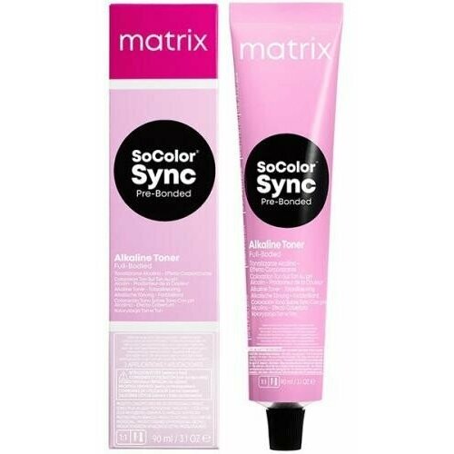 Matrix SoColor Sync Pre-Bonded Крем-краска для волос 4A шатен пепельный 90мл