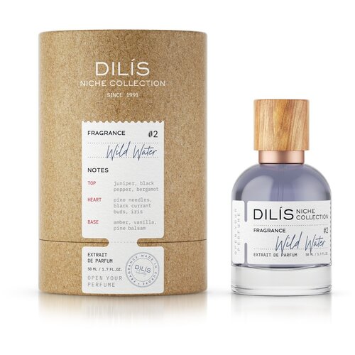 Dilis Parfum духи Dilis Niche Collection Wild Water, 50 мл, 252 г
