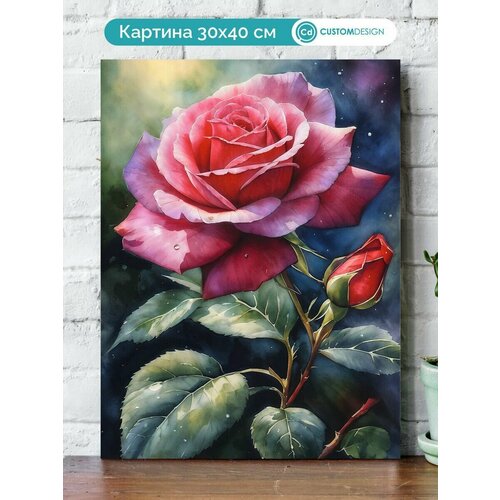 Картина на стену Розы 30x40 см №142