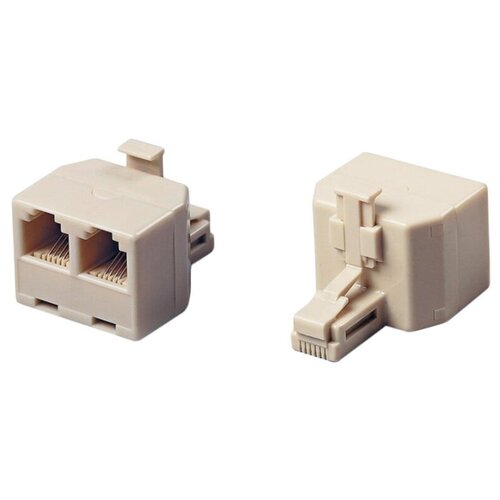 Разветвитель Cablexpert US-12 RJ45 8P8C (джек) -> 2x8P8C (розетки)