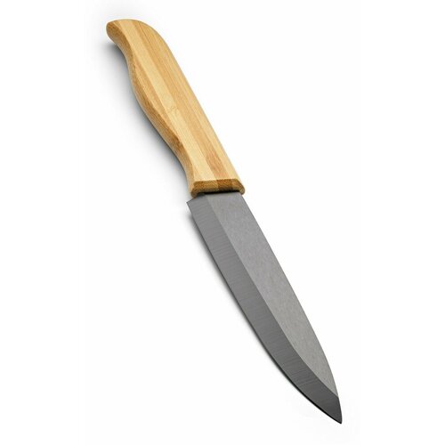 Нож универсальный Apollo Selva, 13 см, керамика/бамбук