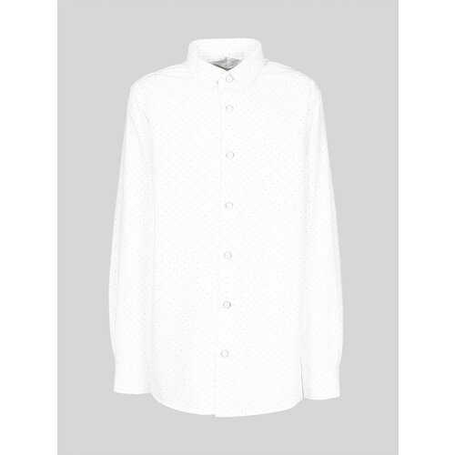 Школьная рубашка Tsarevich, размер 158-164, белый