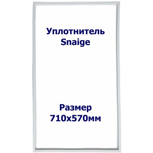 Уплотнитель для холодильника Snaige (Снайге) RF 36. (Морозильная камера), Размер - 710x570 мм. SK