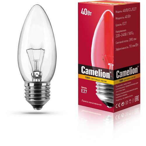 Свектодиодная лампа Camelion ELMG45-8W-84K-E27