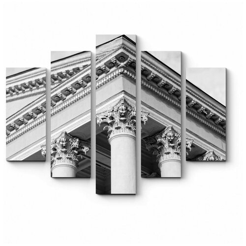 Модульная картина Изысканные колонны здания суда145x116