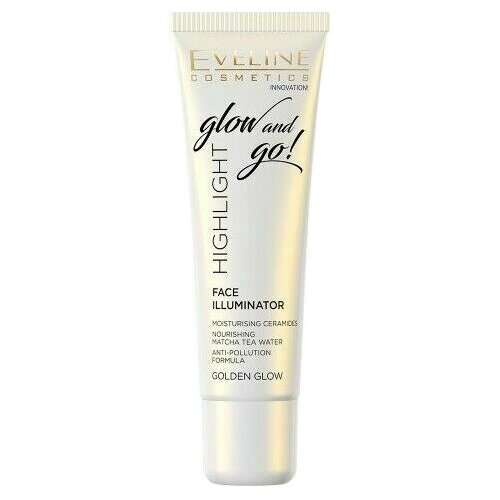 Eveline Cosmetics хайлайтер Glow and Go Highlighter, 02 Golden