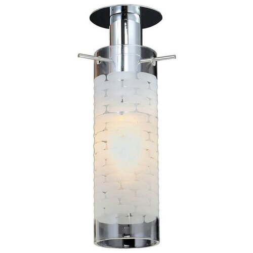 Потолочный светильник Lussole Leinell GRLSP-9551, E14, 6 Вт, кол-во ламп: 1 шт., цвет: хром