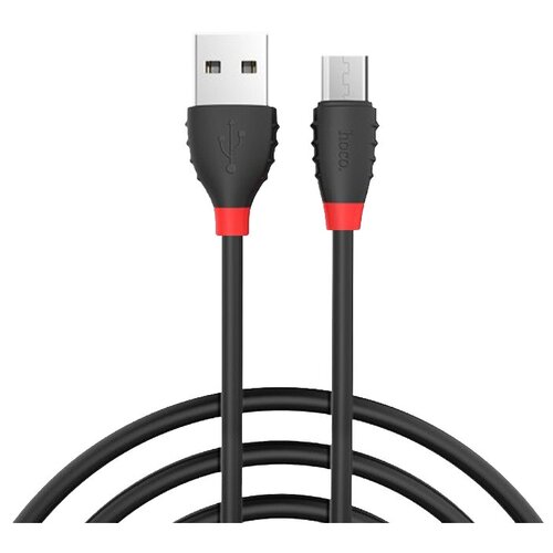 Кабель USB MicroUSB Hoco X27 <черный>