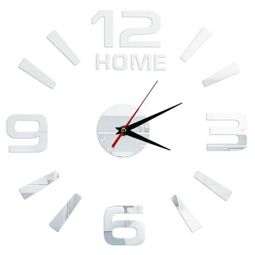 Like me Интерьерные часы-наклейка Home, плавный ход, d = 60 см, мод. AM-12