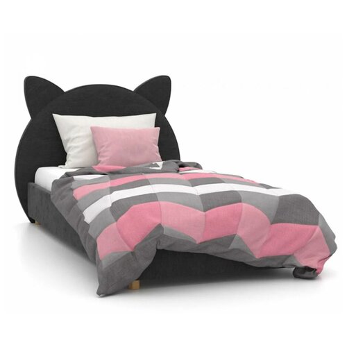 Кровать Котик 200х200 см, цвет и материал на выбор