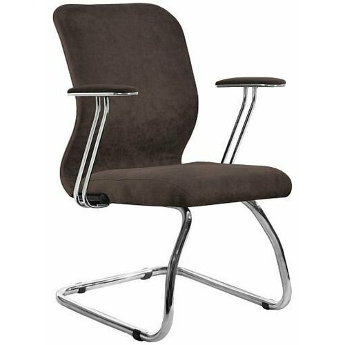 Компьютерное офисное кресло mетта SU-Мr-4/ подл. 078/осн. 007, Темно-коричневое