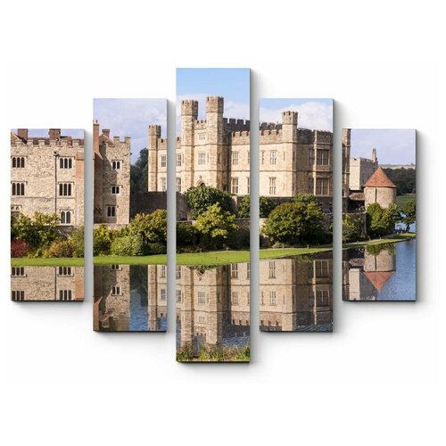 Модульная картина Лидский Замок-Крепость Англии75x60