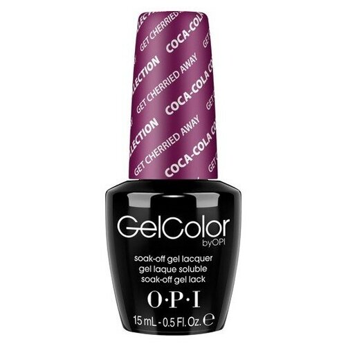 OPI Гель-лак GelColor Coca-Cola, 15 мл, Get Cherried Away