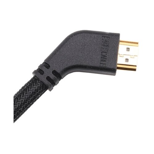 Кабель Eagle Cable Deluxe II Angled HDMI - HDMI, 4.8 м, черный