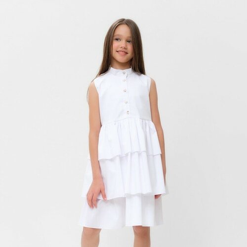 Платье Minaku, размер 122, белый