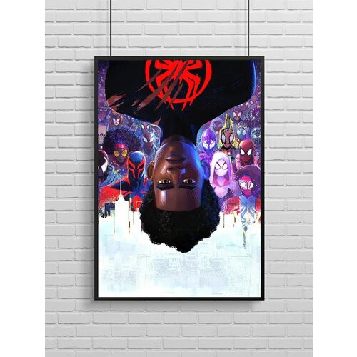 Постер, плакат на стену Человек-паук: Паутина вселенных 49х33 см