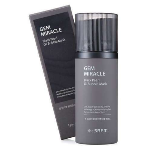 The Saem кислородная маска Gem Miracle Black Pearl O2, 10 г, 30 мл