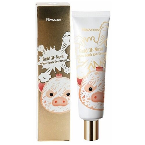 Крем для кожи вокруг глаз с экстрактом ласточкиного гнезда Elizavecca Gold CF-Nest White Bomb Eye Cream, 30 мл