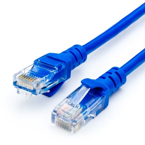 Кабель Atcom Patch Cat5e Utp 2M BLUE AT9161