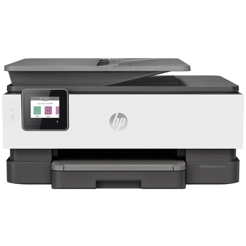 МФУ струйное HP OfficeJet Pro 8023, цветн., A4, черный/белый