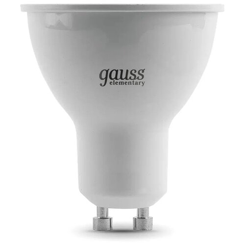 Лампа светодиодная gauss Elementary 13611, GU10, MR16, 11 Вт, 3000 К