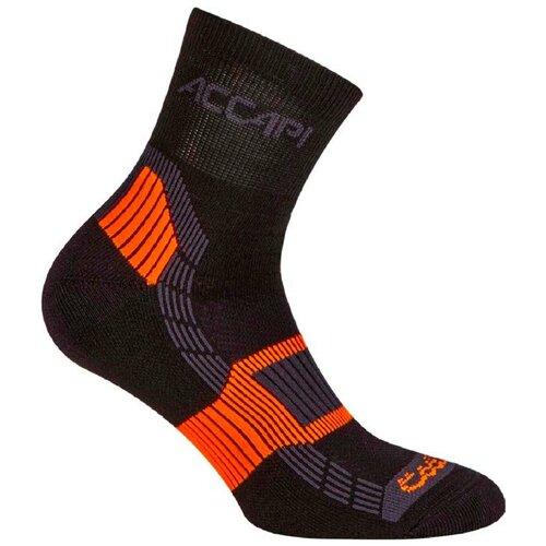 Носки Accapi, размер 42-44, черный, оранжевый