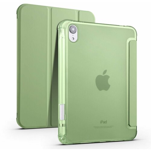 Чехол iPad mini 6 с держателем для стилуса зеленый матча