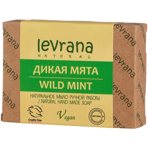 Levrana Мыло кусковое Дикая мята, 100 г