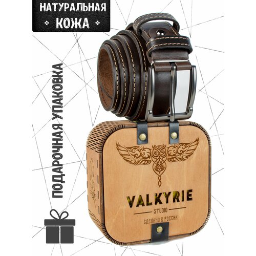 Ремень Valkyrie Studio, размер 135, коричневый