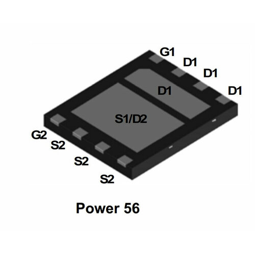 Микросхема FDMS9620 N-Channel MOSFET 30V 16A POWER56