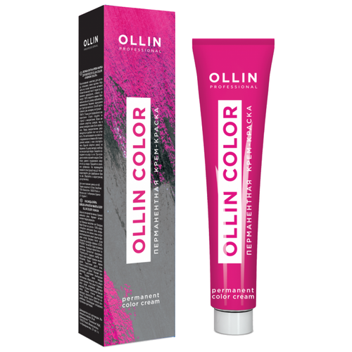 OLLIN Professional Color перманентная крем-краска для волос, 6/22 темно-русый фиолетовый, 60 мл